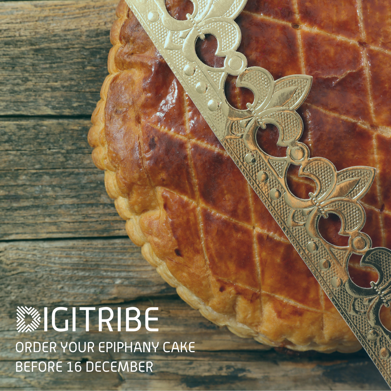 Our traditional Epiphany cakes are coming... order yours before 16 ...